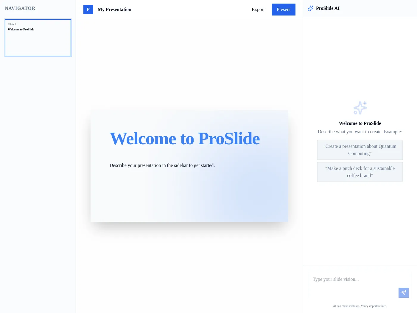 ProSlide Generator