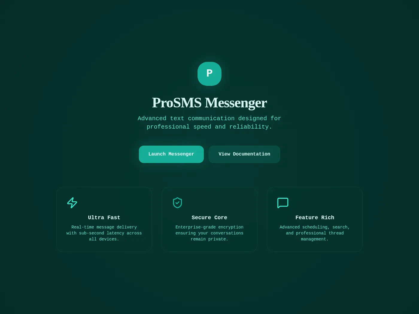 ProSMS Messenger