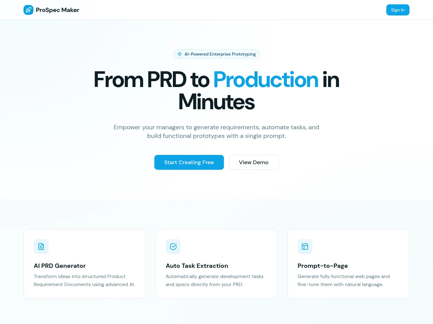 ProSpec Maker