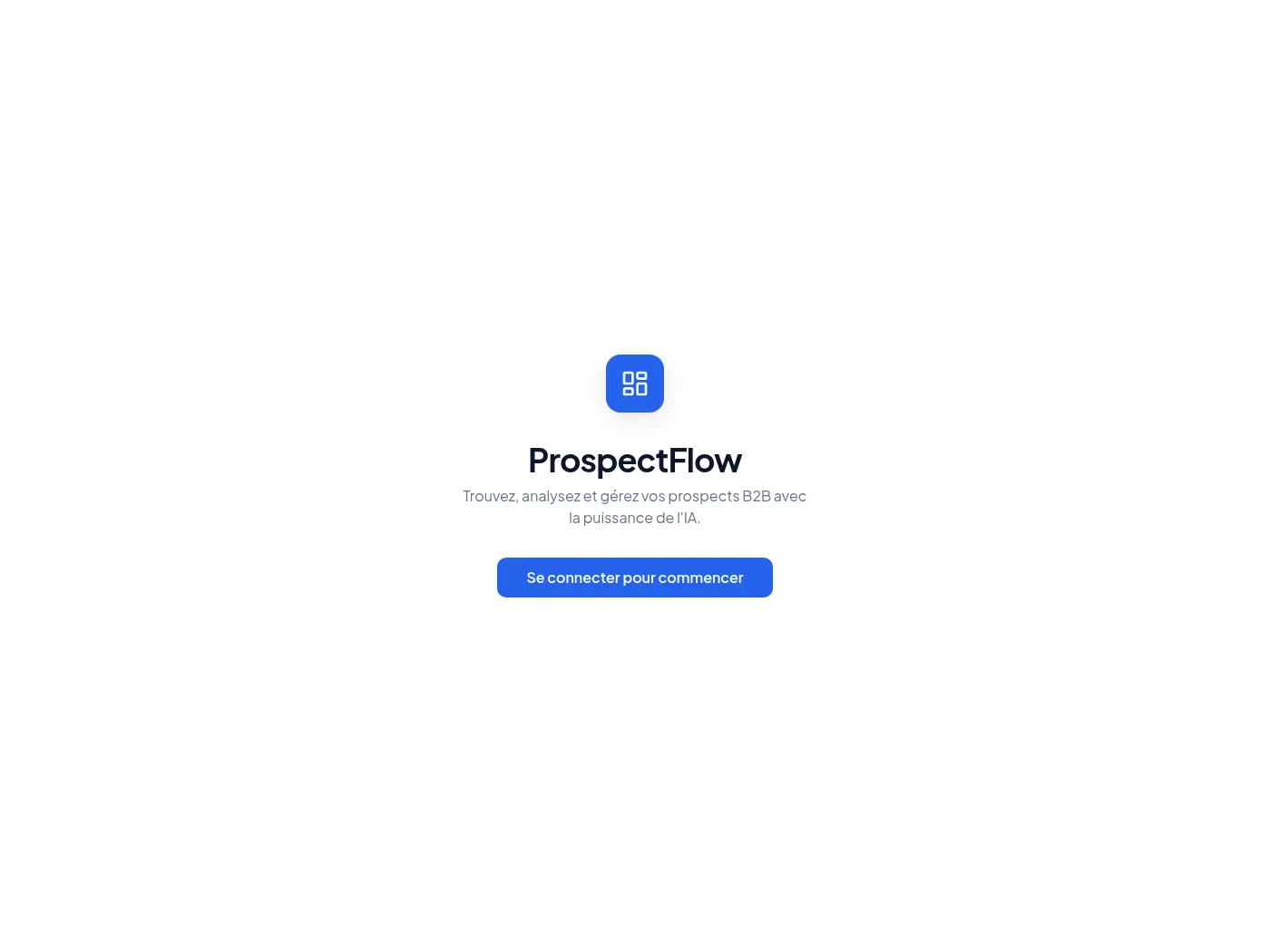 ProspectFlow B2B Prospect Finder