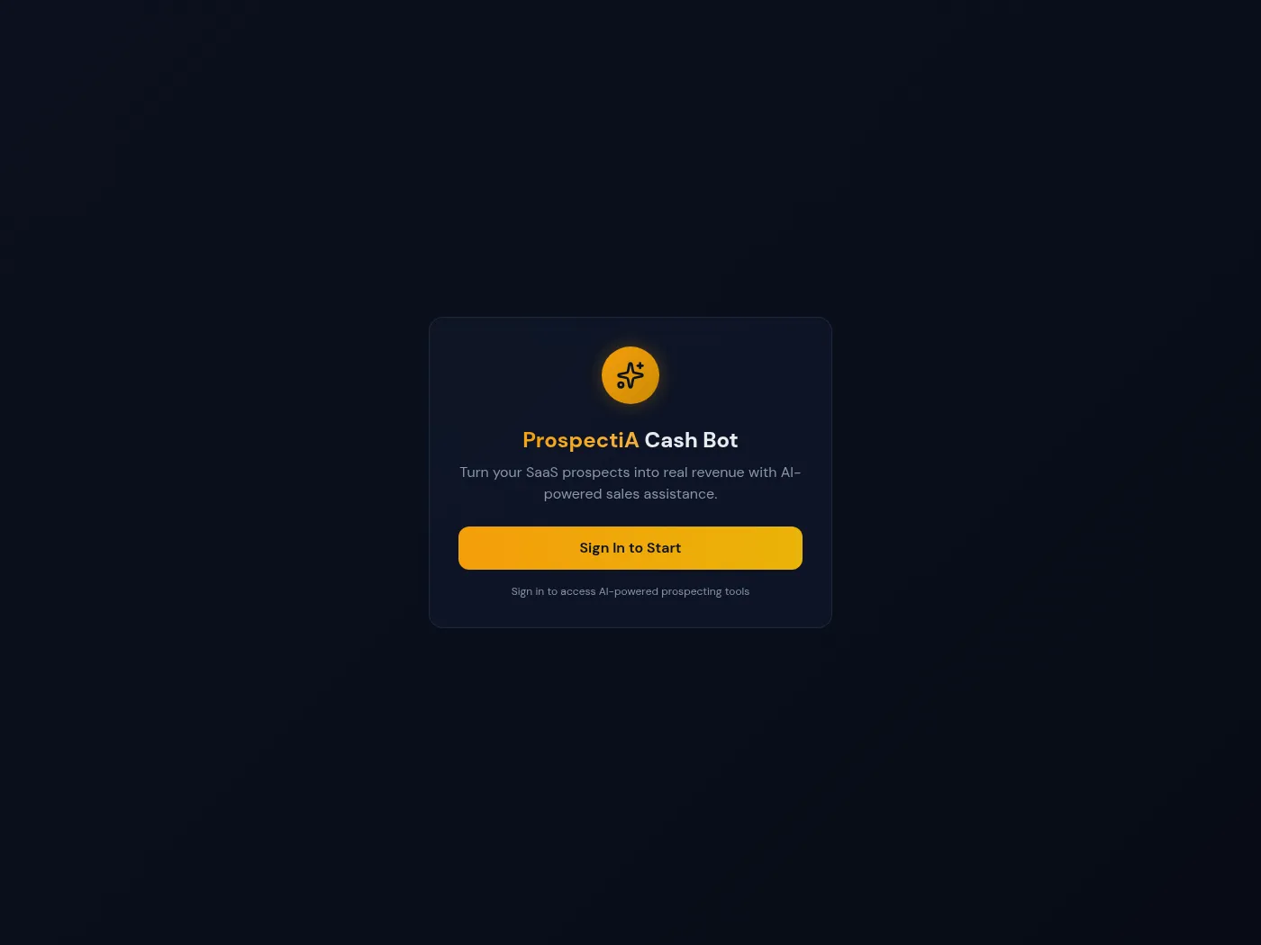 ProspectiA Cash Bot
