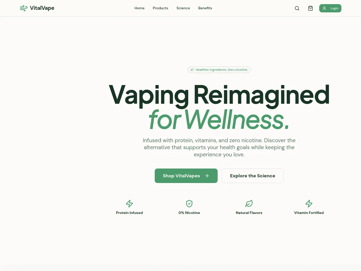Healthy Protein Vapes Site