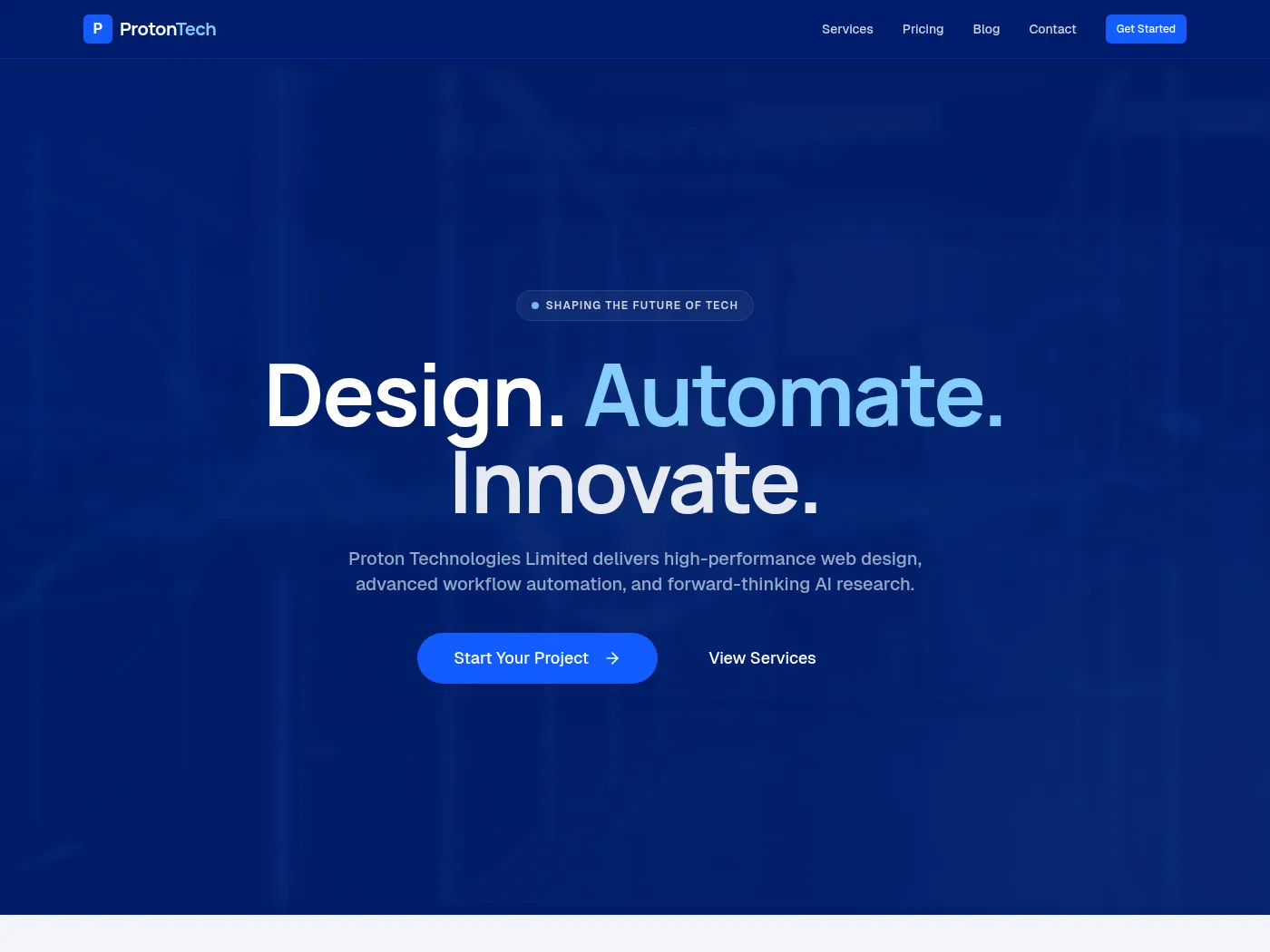 Proton Tech Official Site