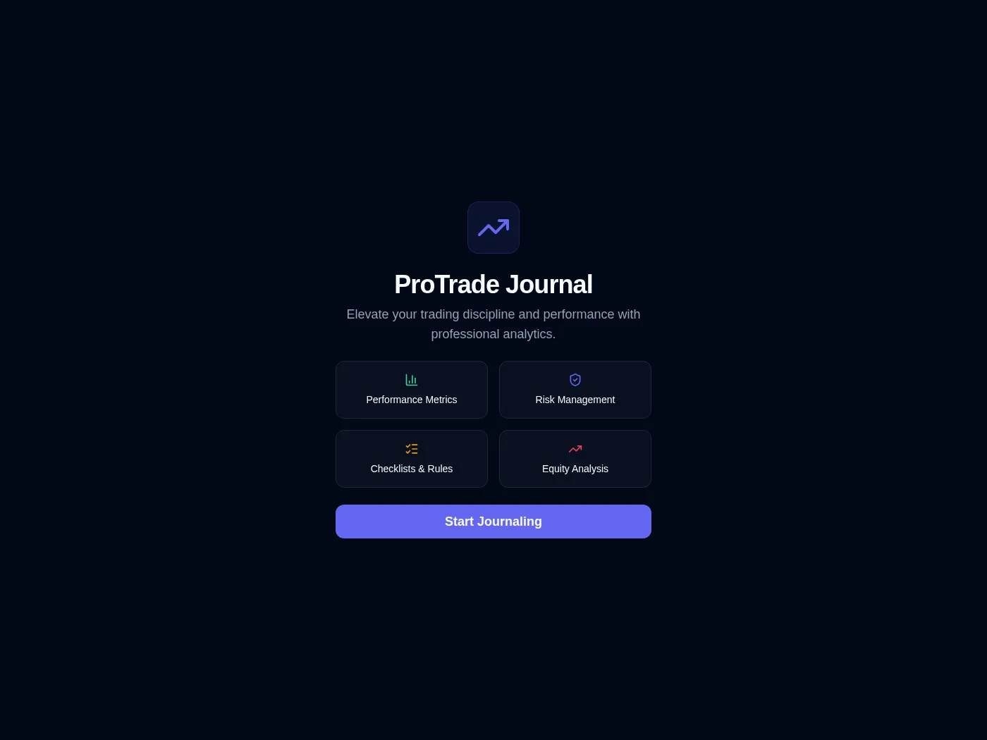 ProTrade Journal