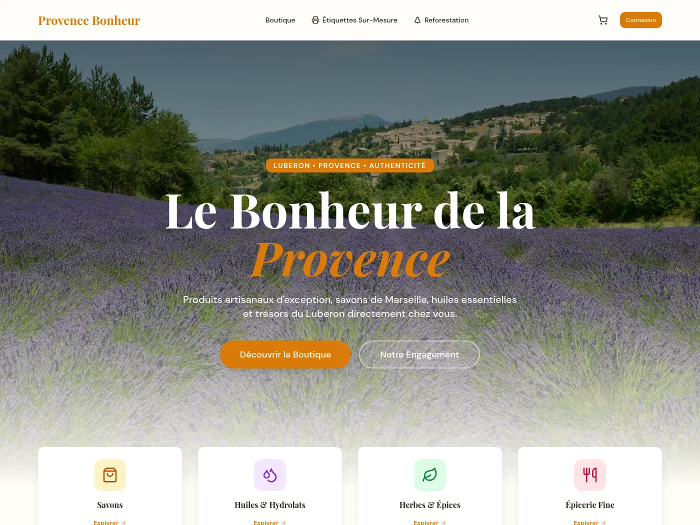 Provence Bonheur luberon Shop