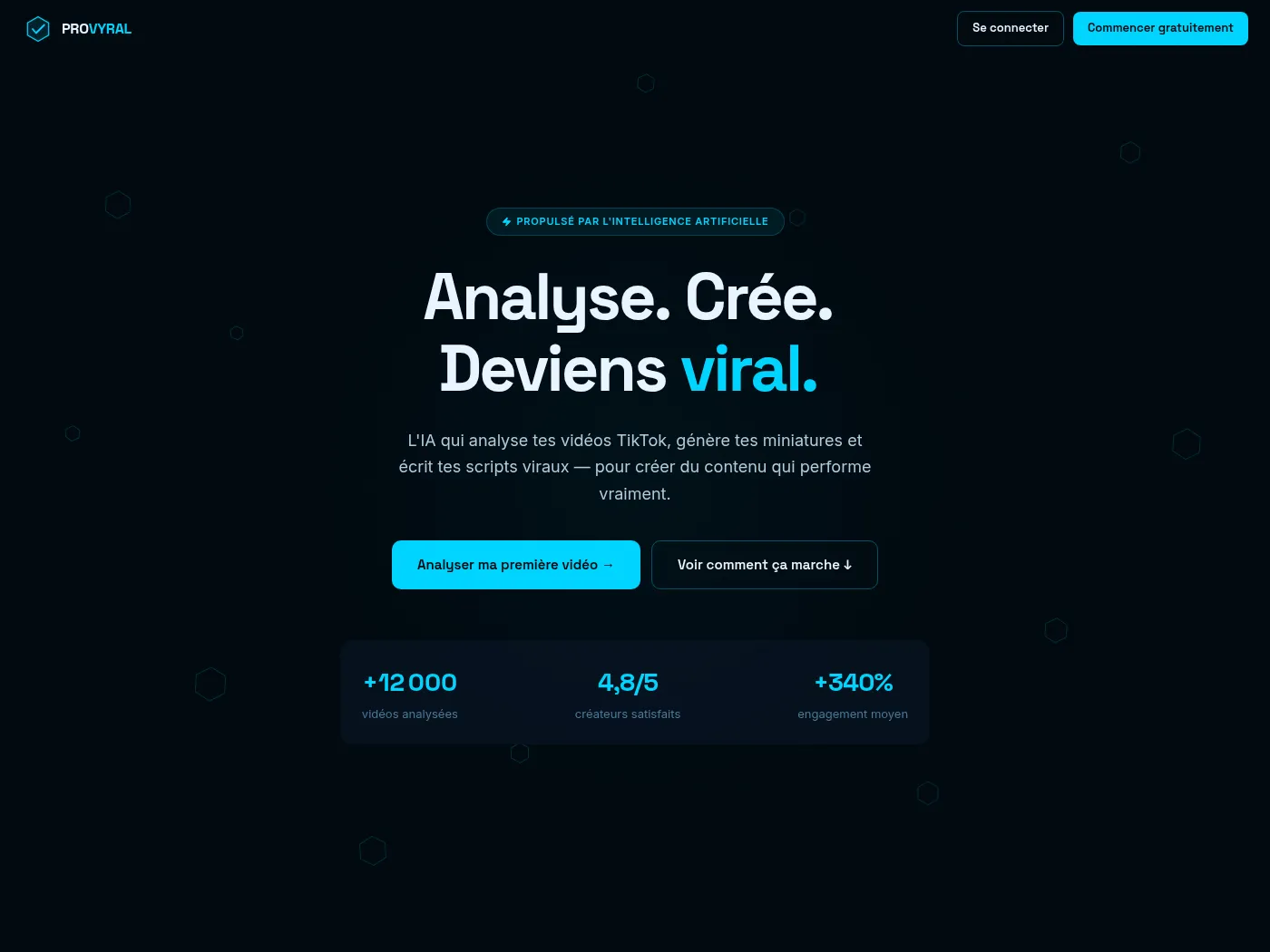 PROVYRAL TikTok AI Platform