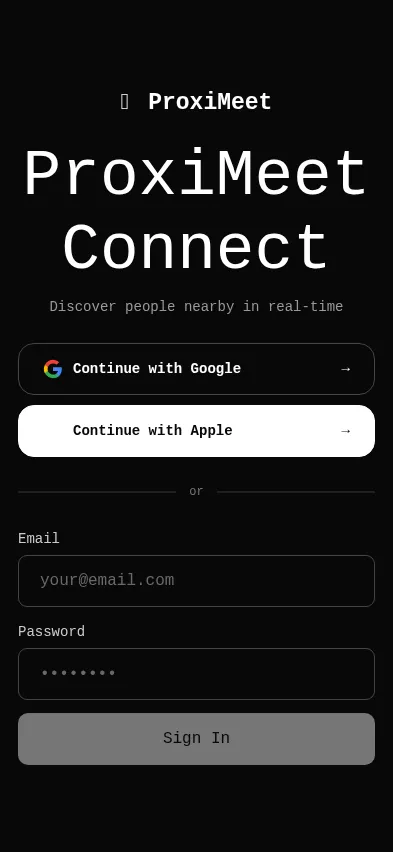 ProxiMeet Connect