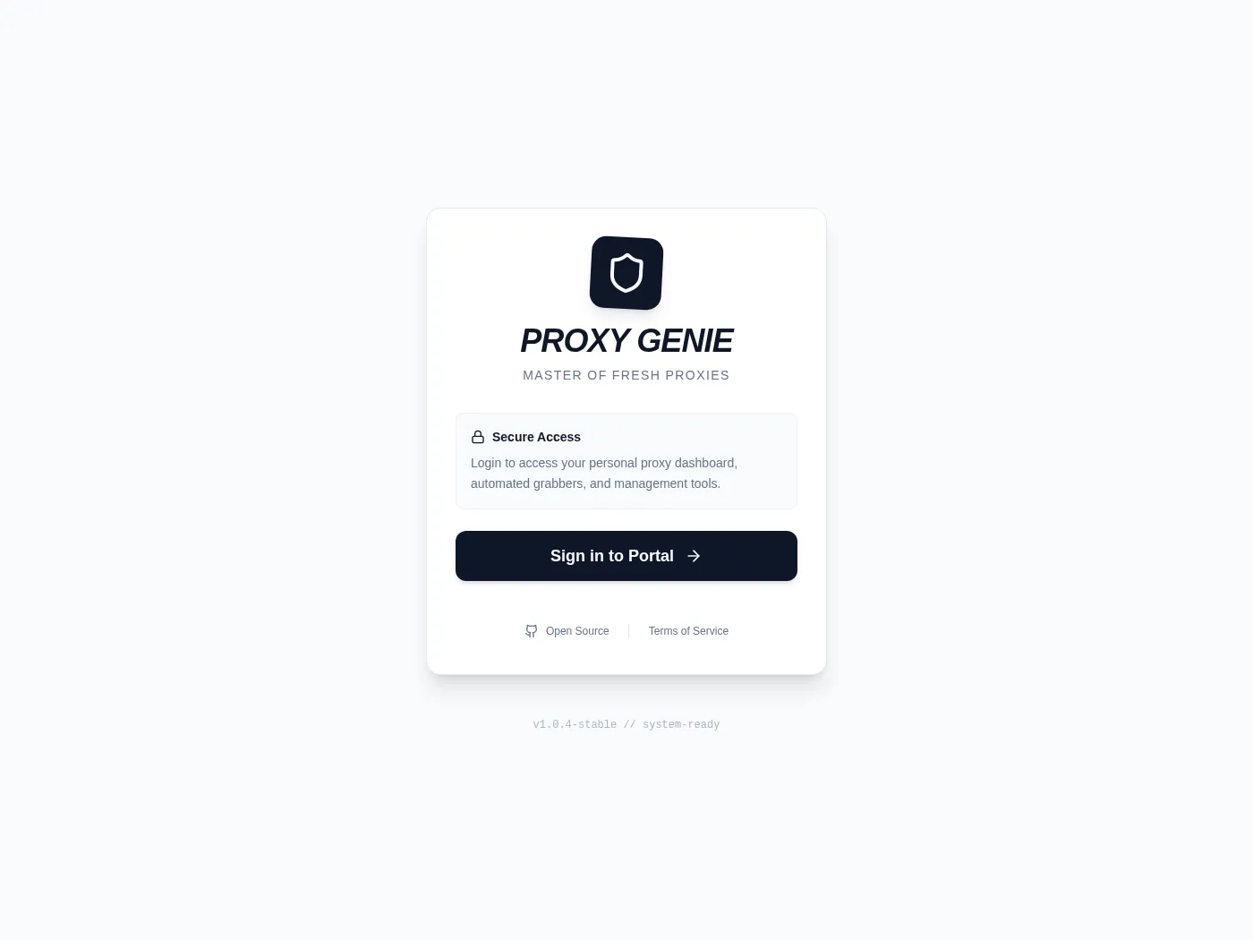Proxy Genie