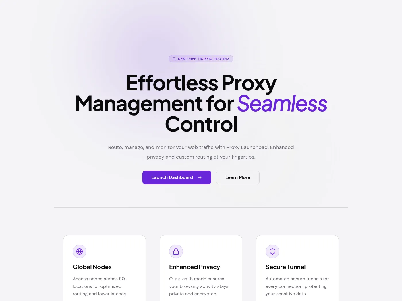Proxy Launchpad