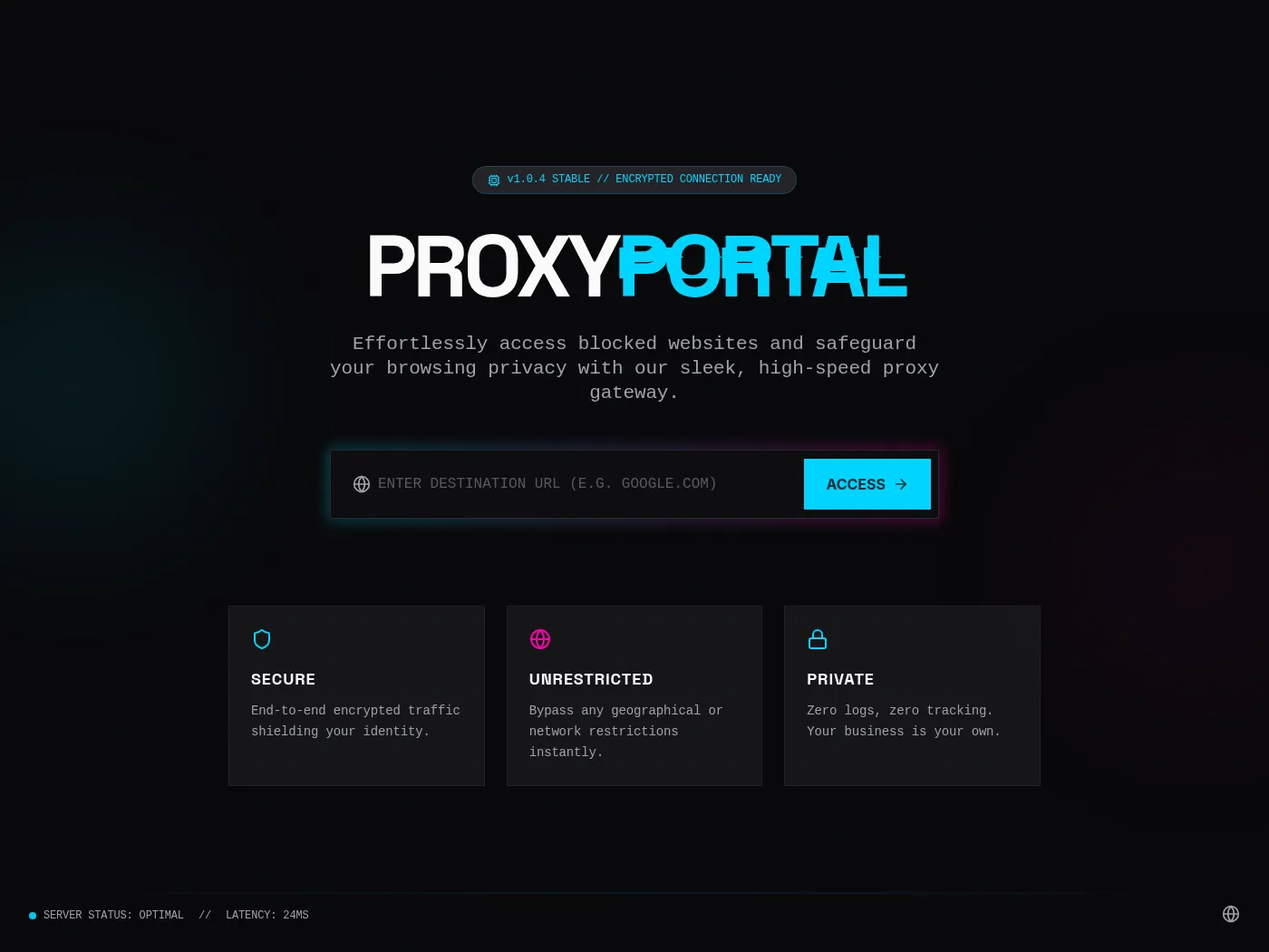 Proxy Portal