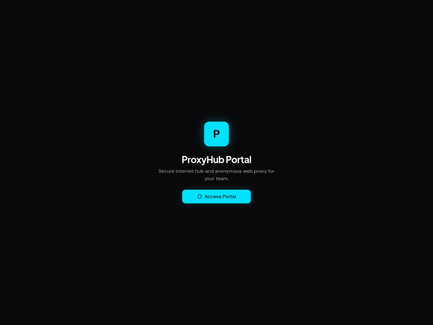 ProxyHub Portal