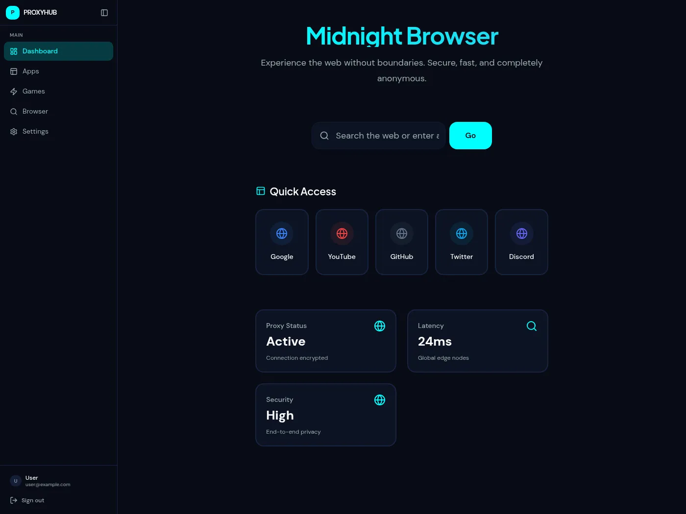 ProxyHub Portal