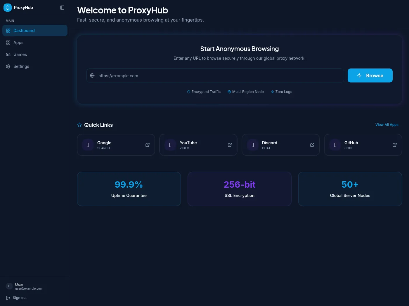 ProxyHub Portal