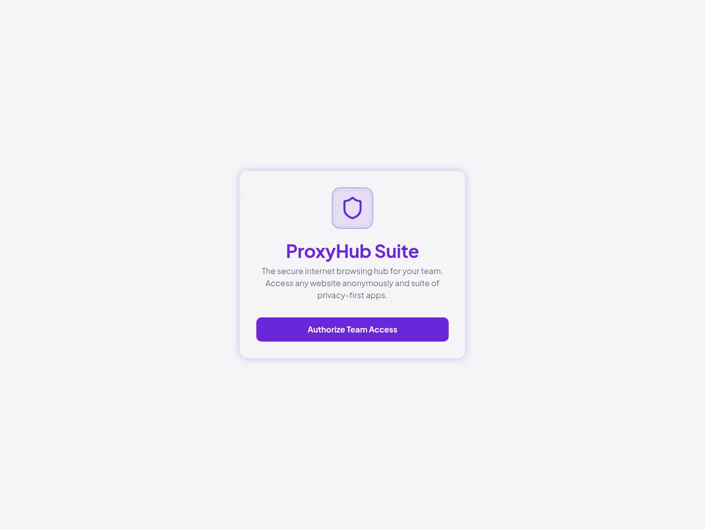 ProxyHub Suite