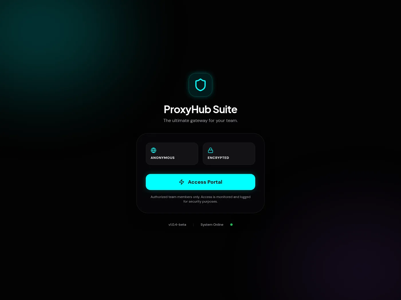 ProxyHub Web Suite