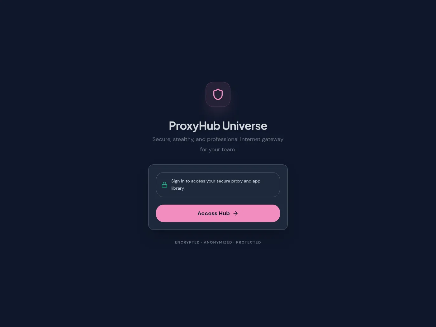 ProxyHub Universe