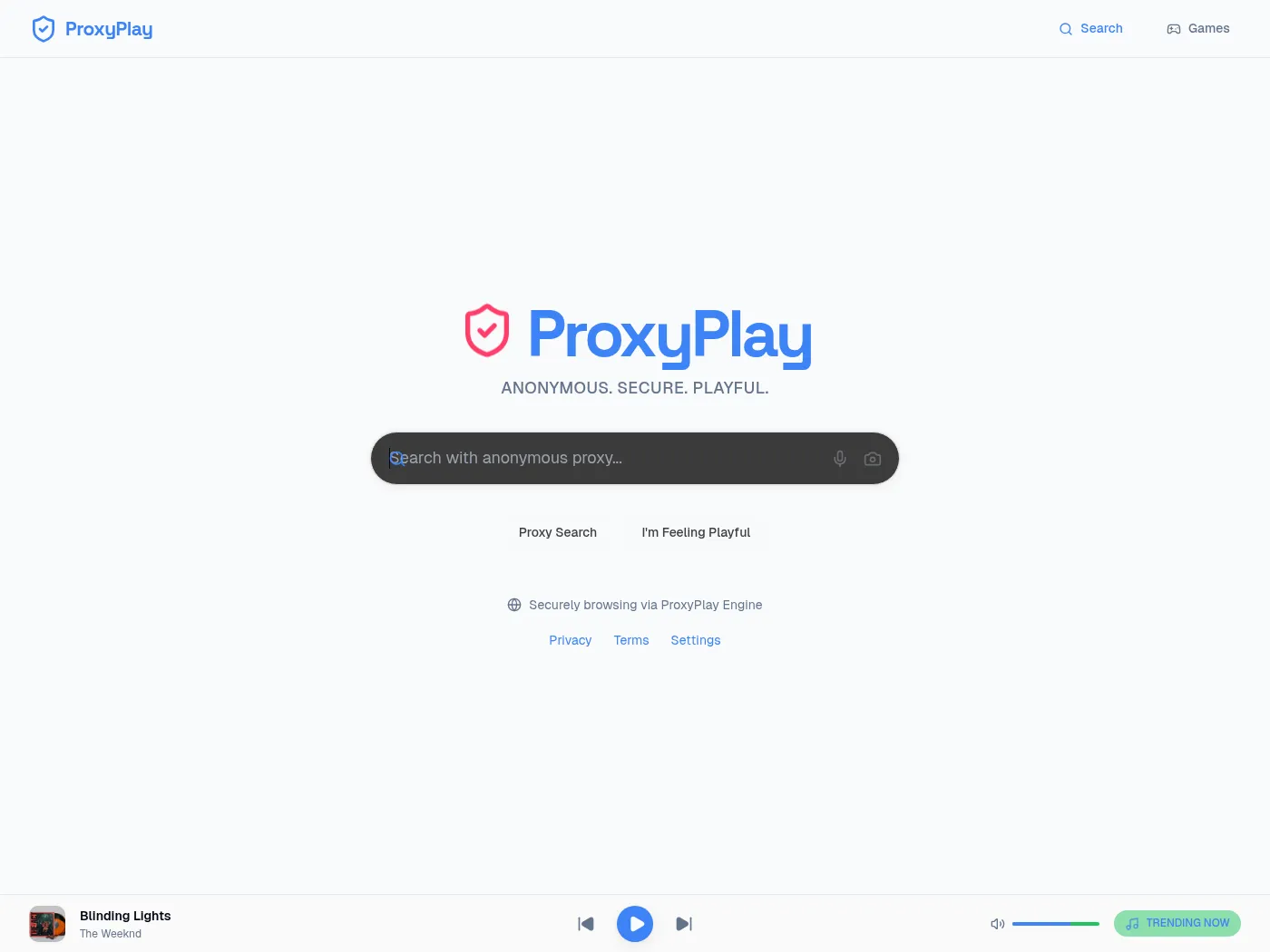 ProxyPlay Portal