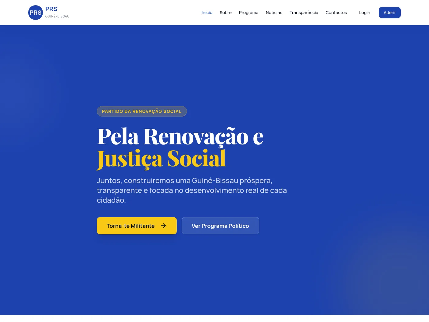 PRS Institutional Portal