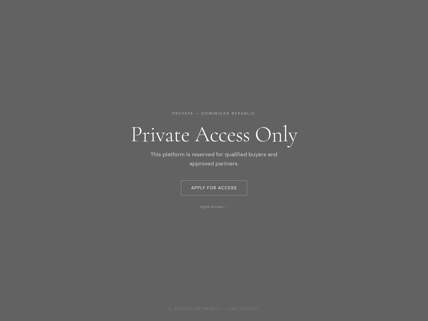 Pryvate Real Estate Network
