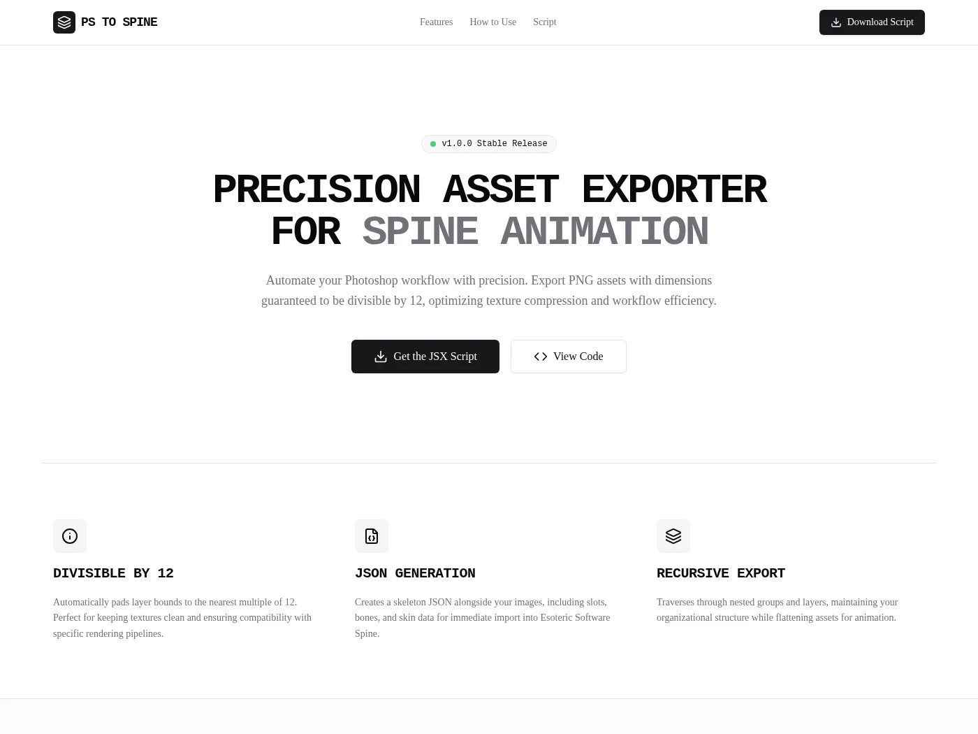 PS to Spine Exporter