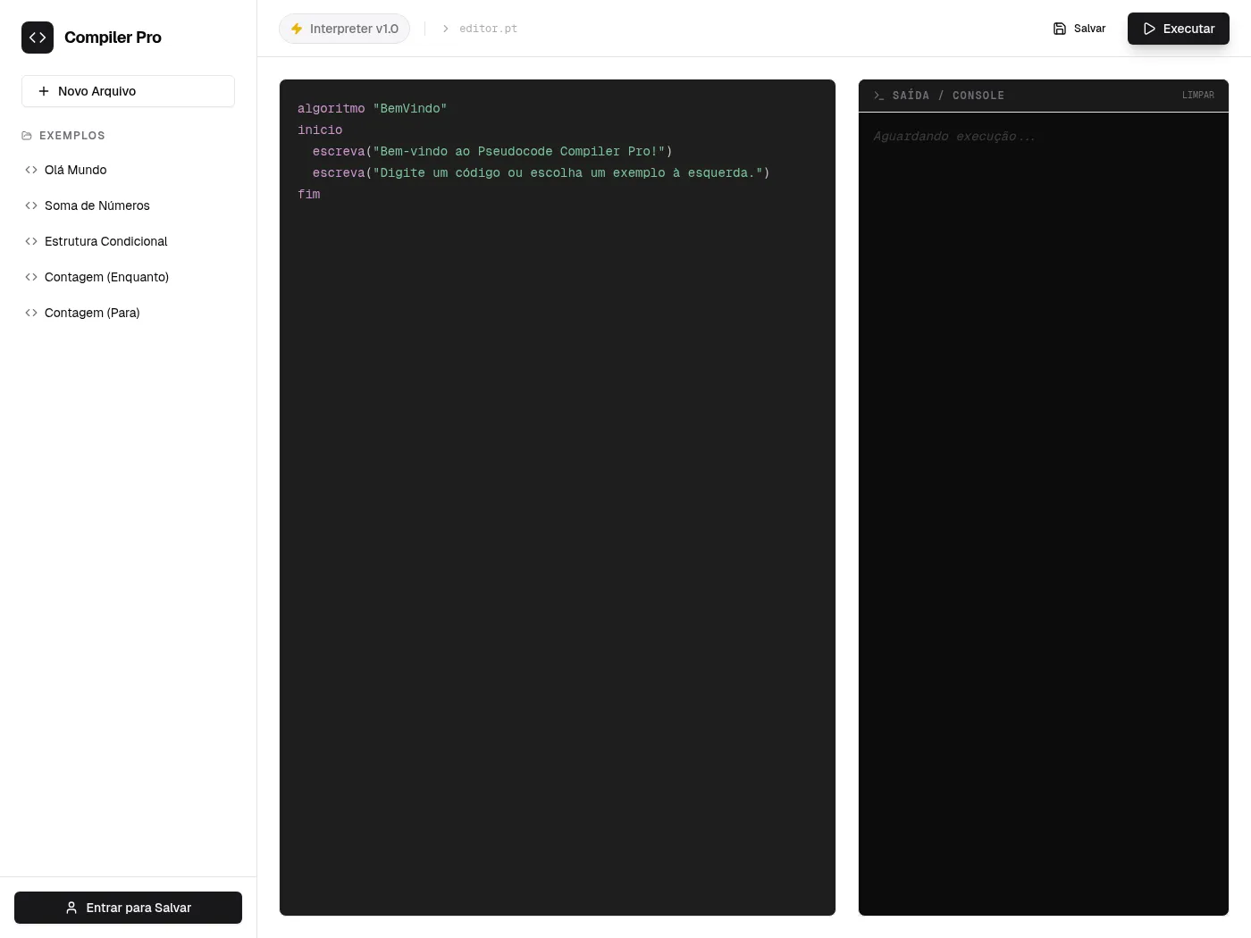 Pseudocode Compiler Pro