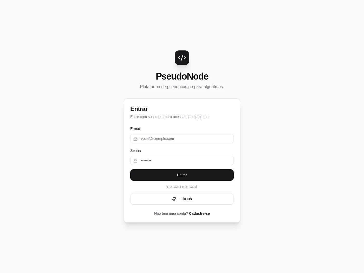 PseudoCode Platform