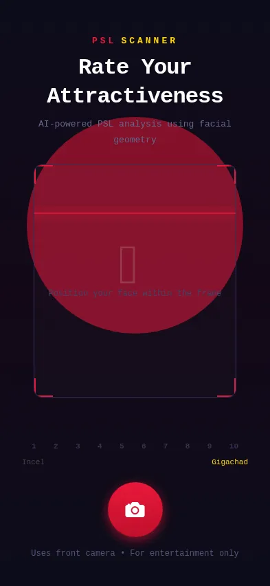 PSL Attractiveness Scanner