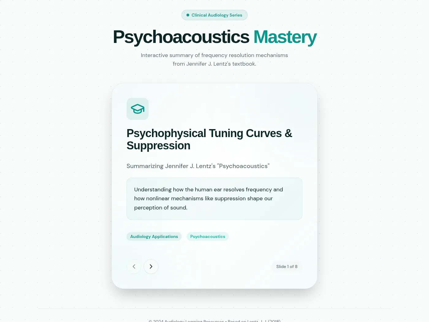 Psychoacoustics PTC Slides