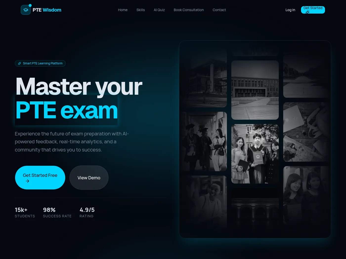 PTE Wisdom Web App