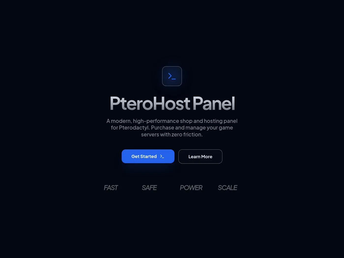 PteroHost Shop Panel
