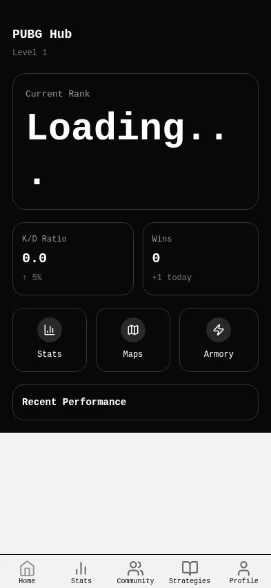 PUBG Companion Hub
