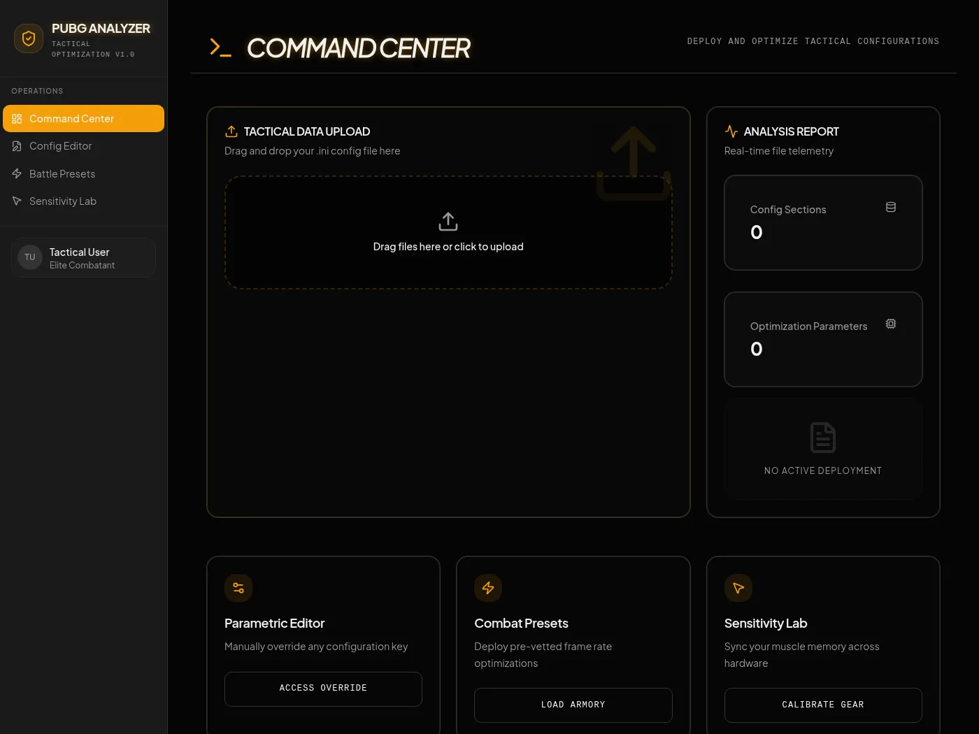 PUBG Config Analyzer