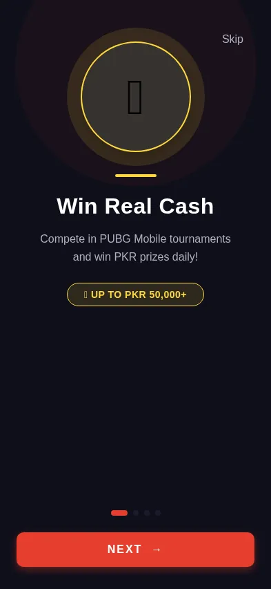 PUBG Tournament Hub PKR