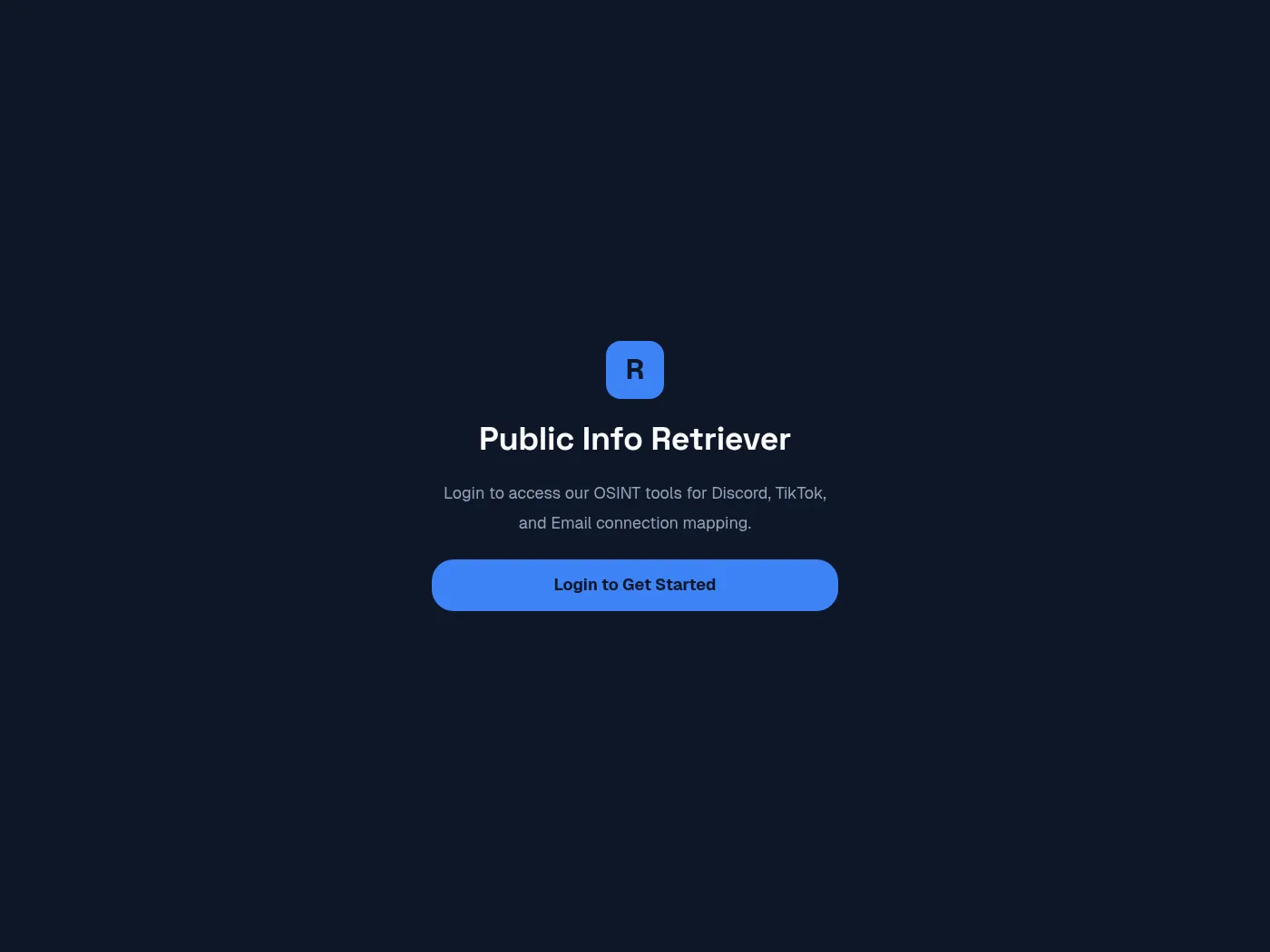 Public Info Retriever