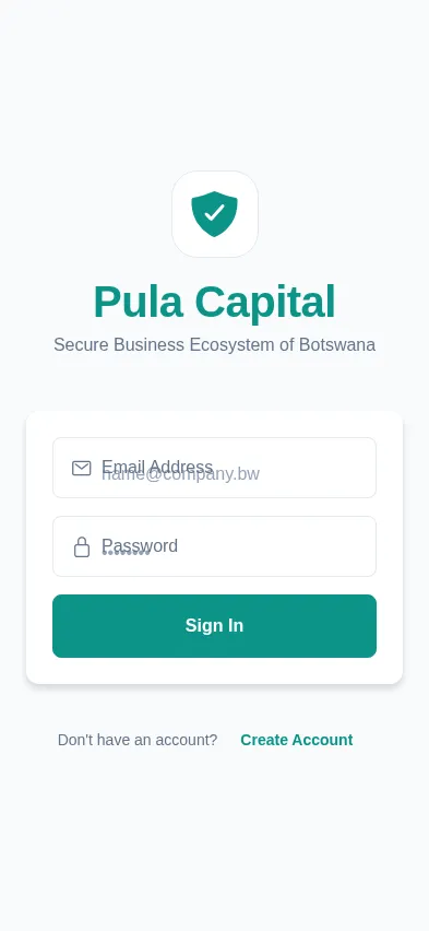 Pula Capital App