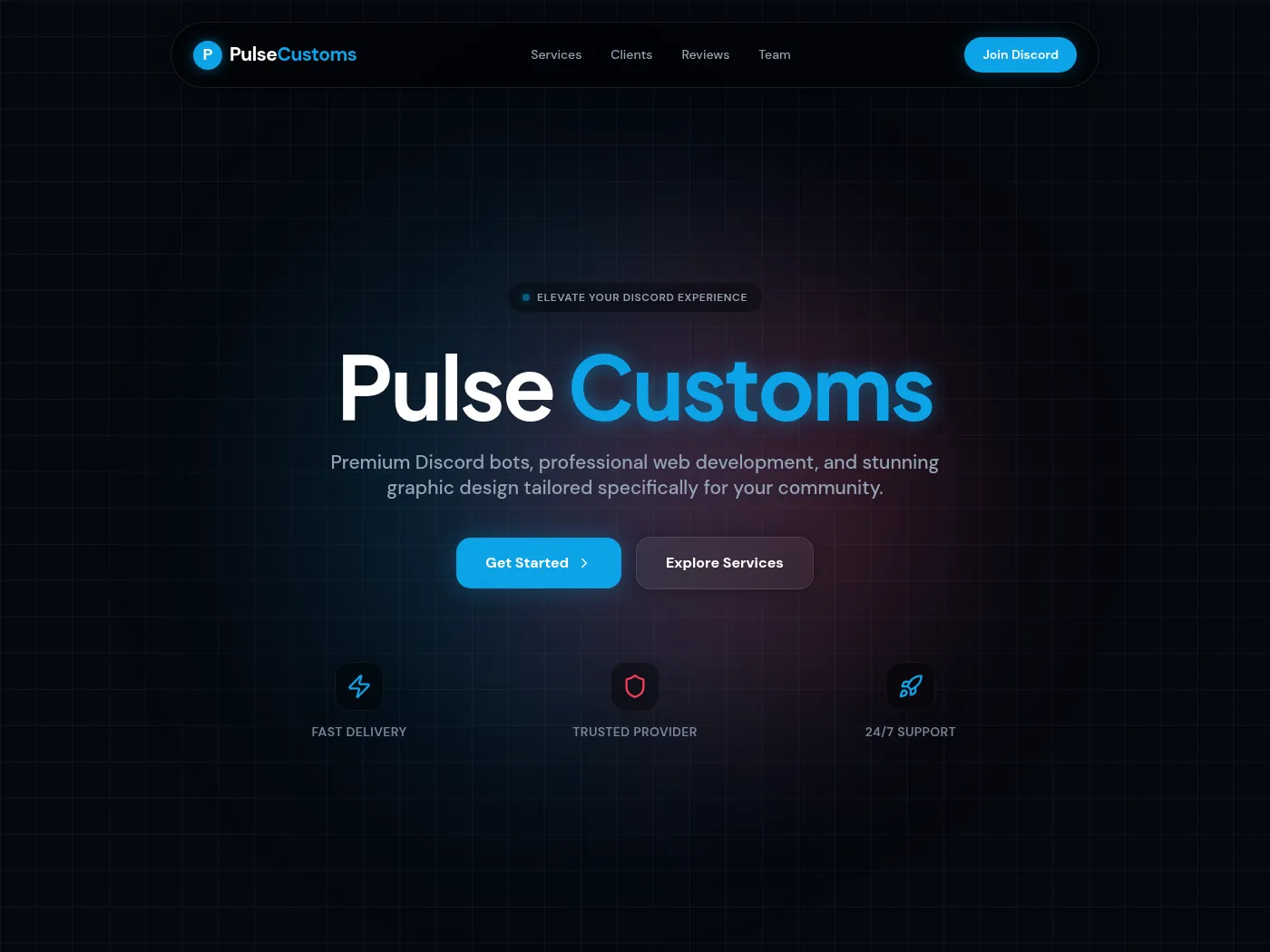 Pulse Customs Redesign