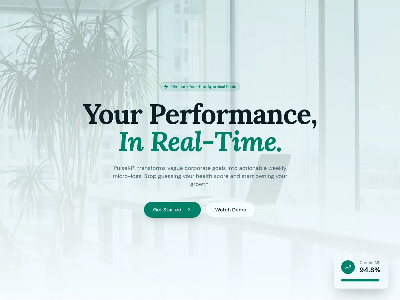 PulseKPI Productivity Coach