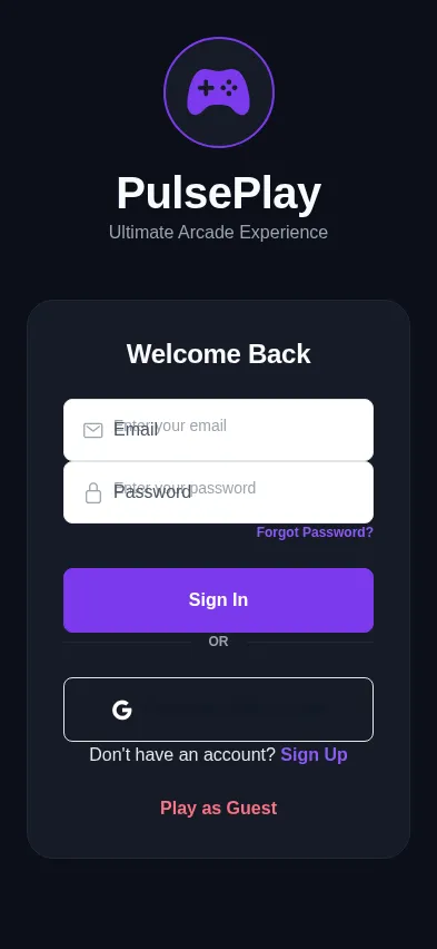 PulsePlay Arcade