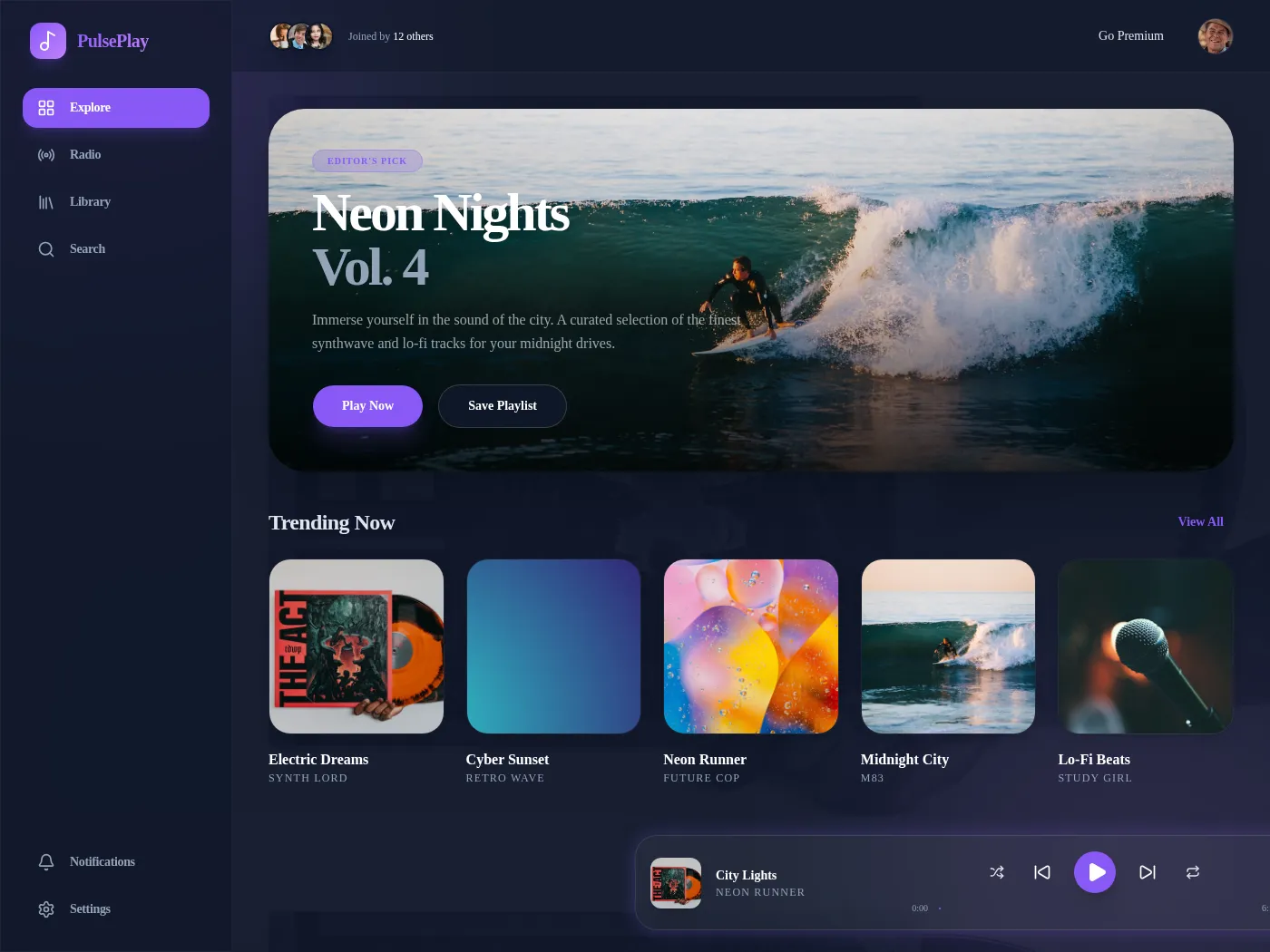 PulsePlay Music Player