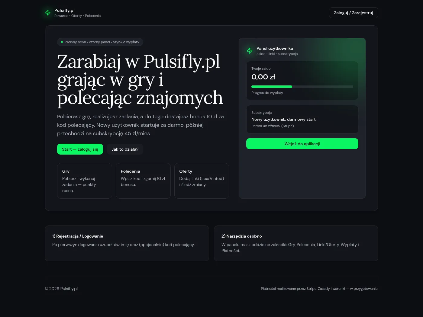 Pulsifly Rewards App