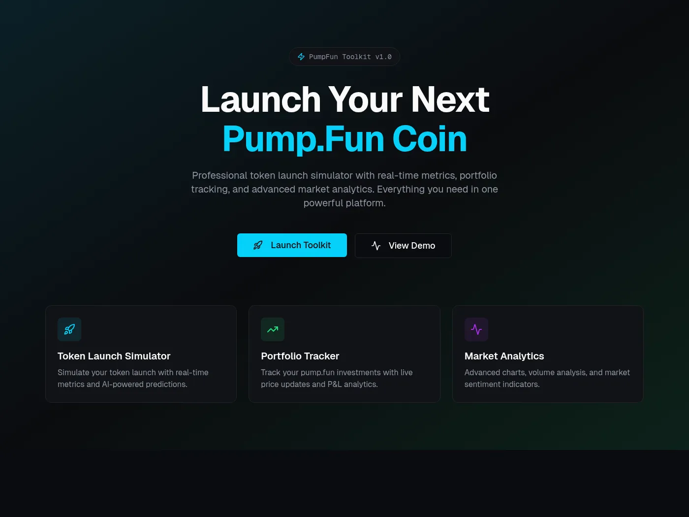 PumpFun Toolkit