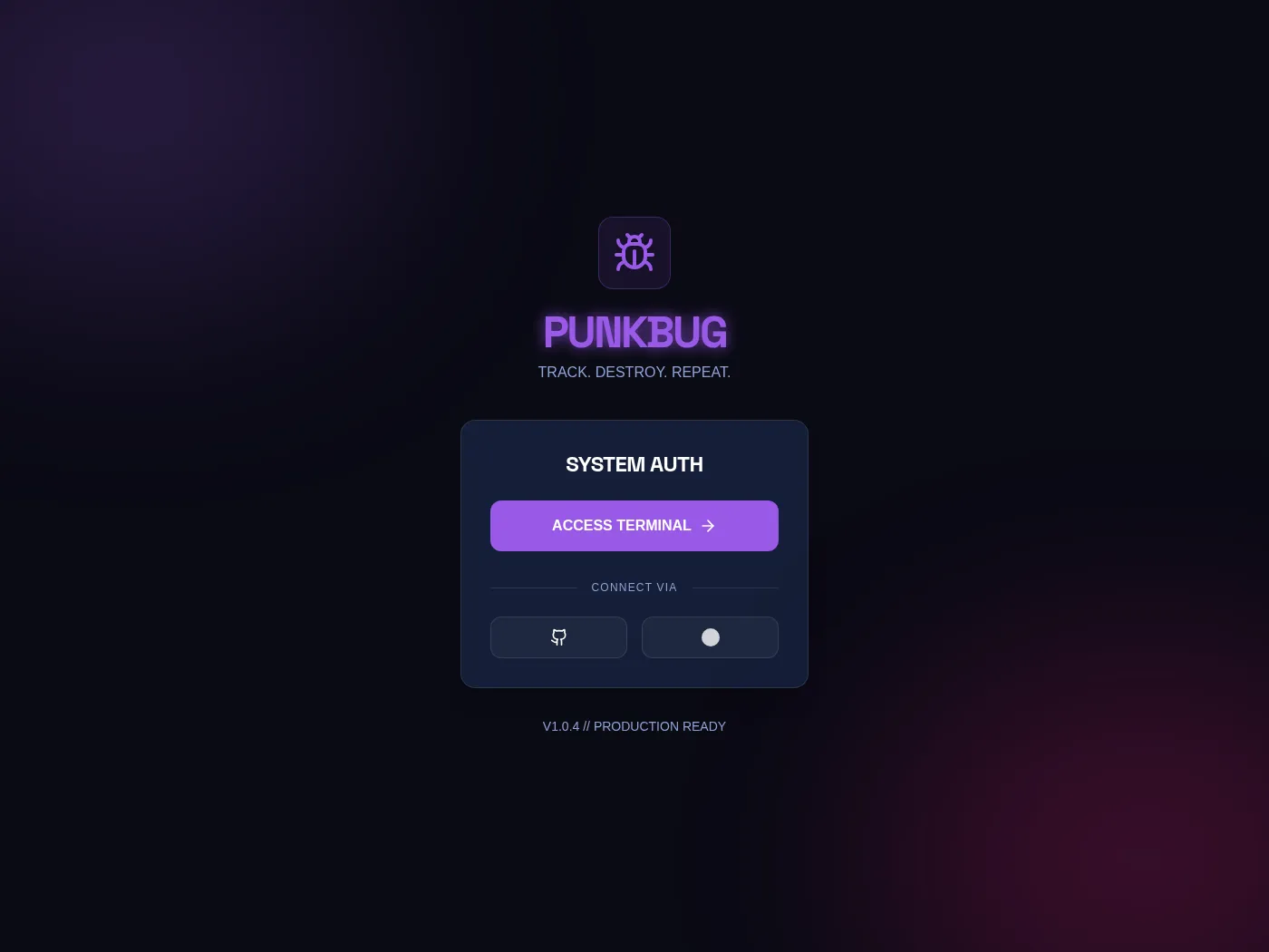 PunkBug Tracker