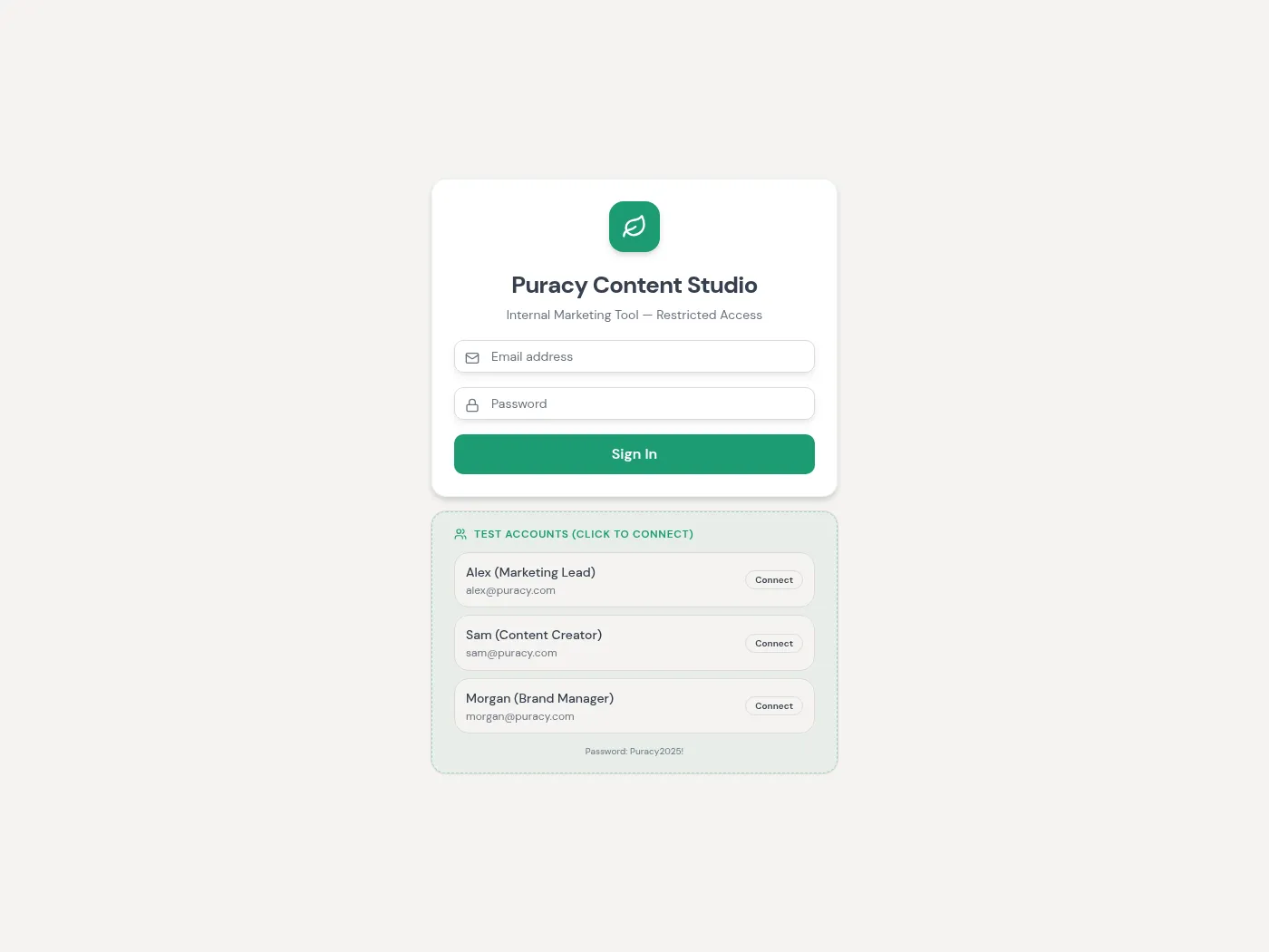 Puracy Content Studio