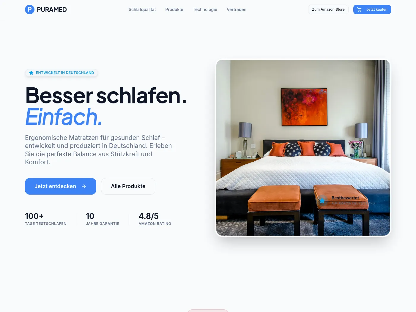 PURAMED Mattress Onepager