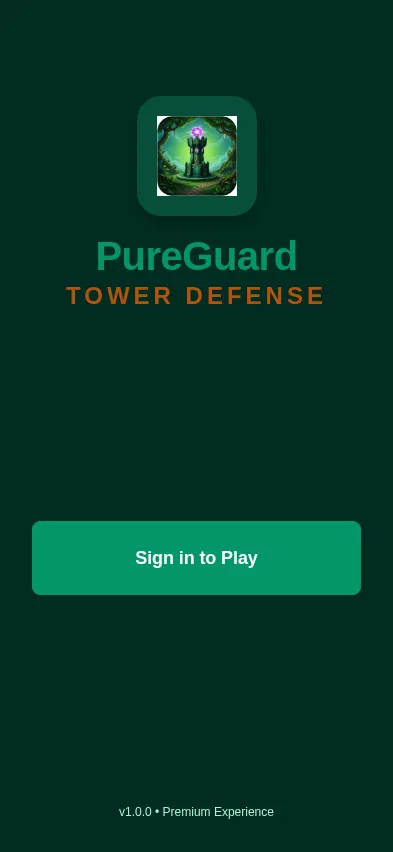 PureGuard Tower Defense