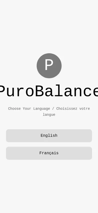 PuroBalance Mobile App