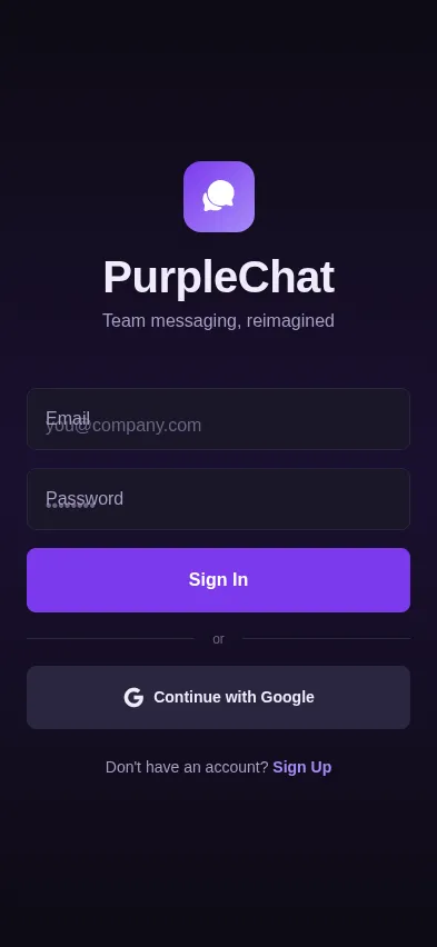 PurpleChat Mobile