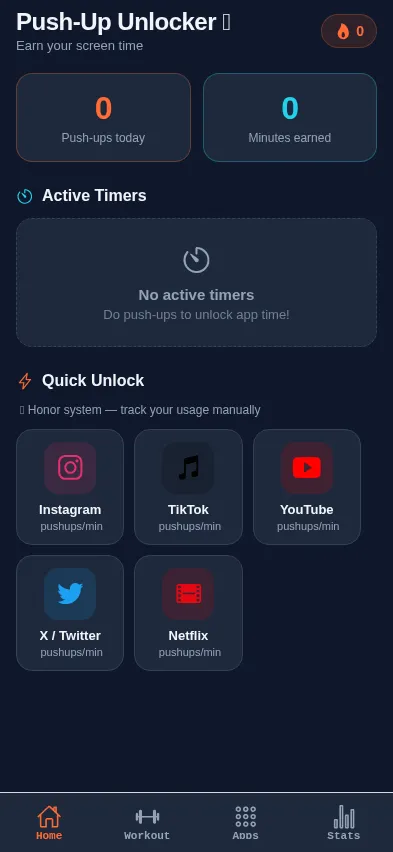Push-Up Unlocker