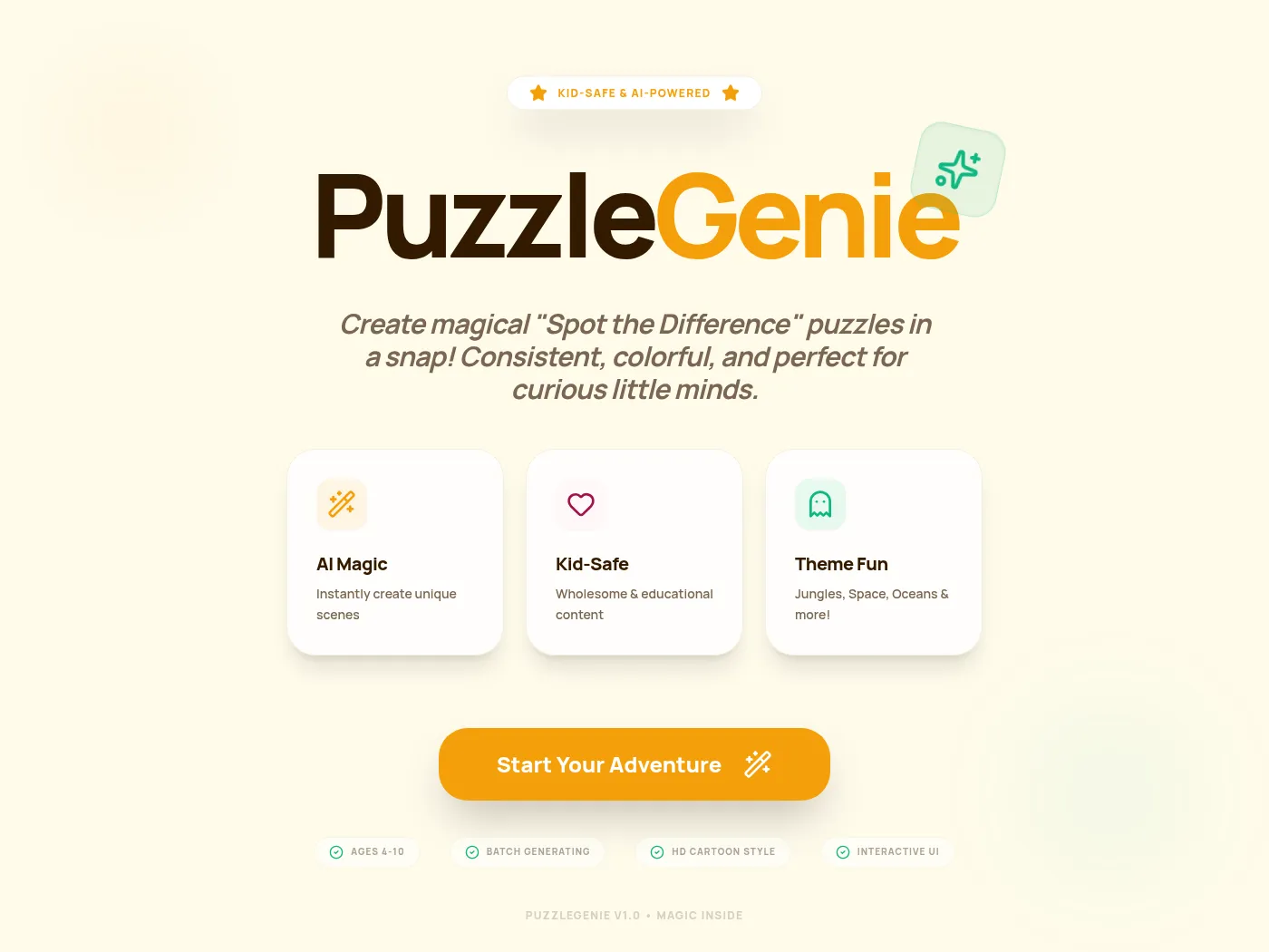 PuzzleGenie Kids Puzzles