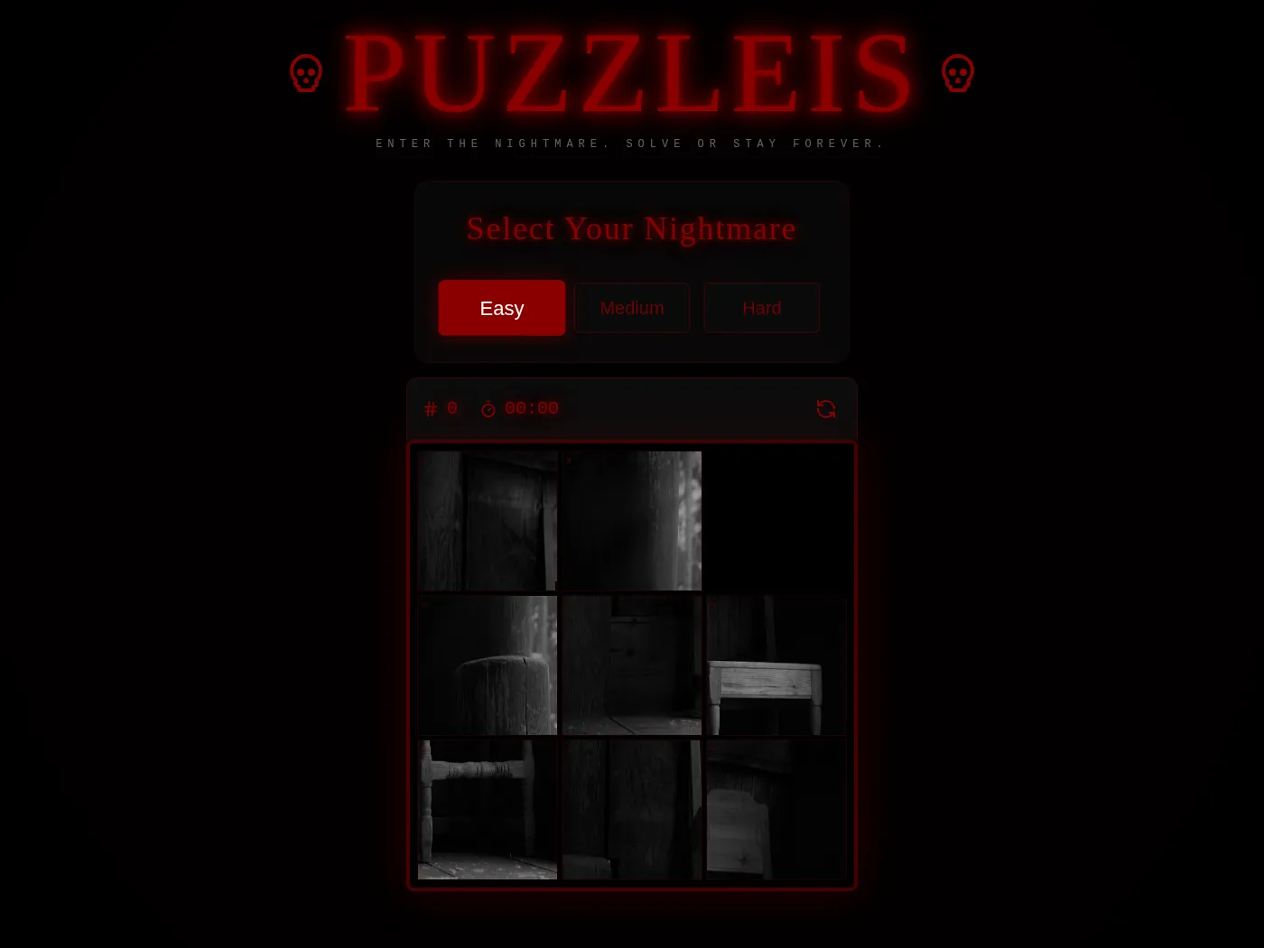 Puzzleis: Horror Puzzle Game